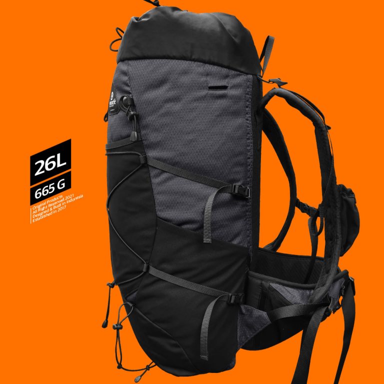 Indonesian Pinnacle Flex Diamond 26L Lightweight Mountaineering Backpa ...